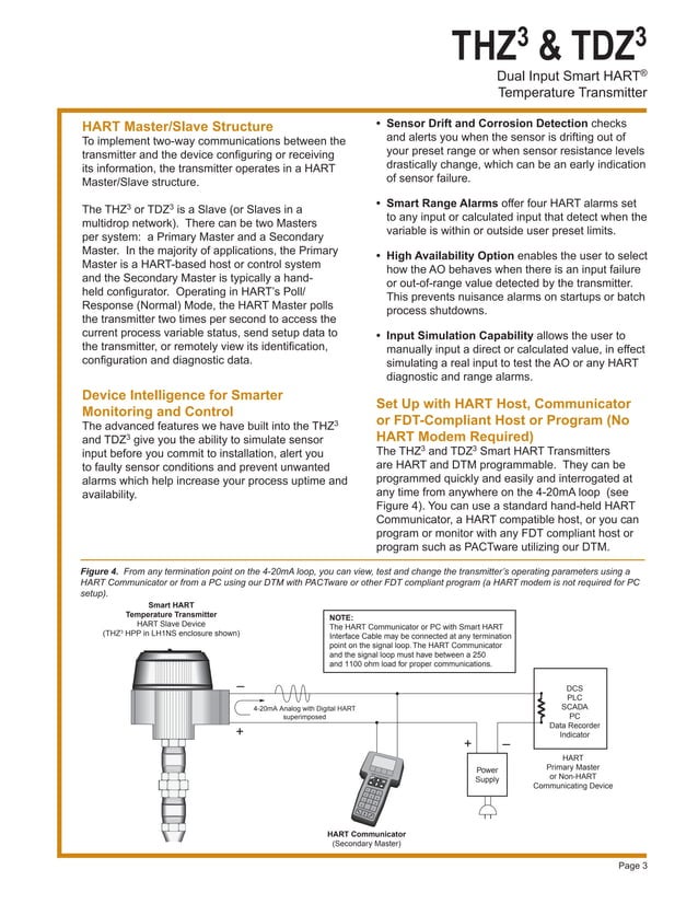 Dual Input Temperature Transmitters | PDF