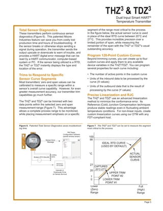 Dual Input Temperature Transmitters | PDF