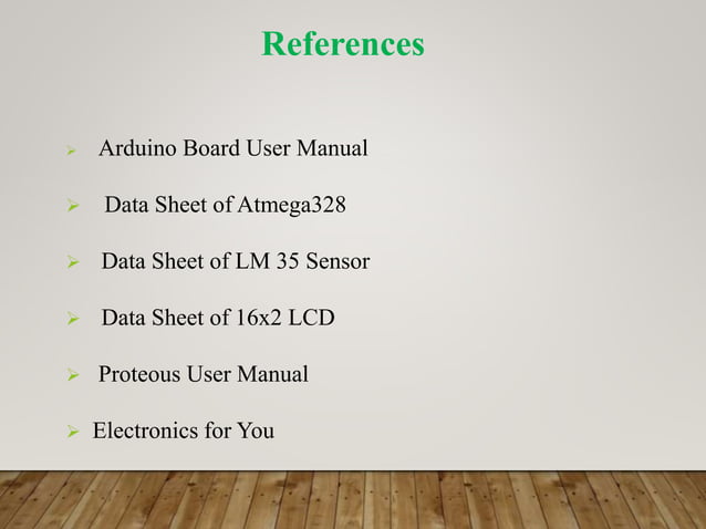 Design Of Temperature Based Fan Speed Control And Monitoring Using Arduino Pptx Home