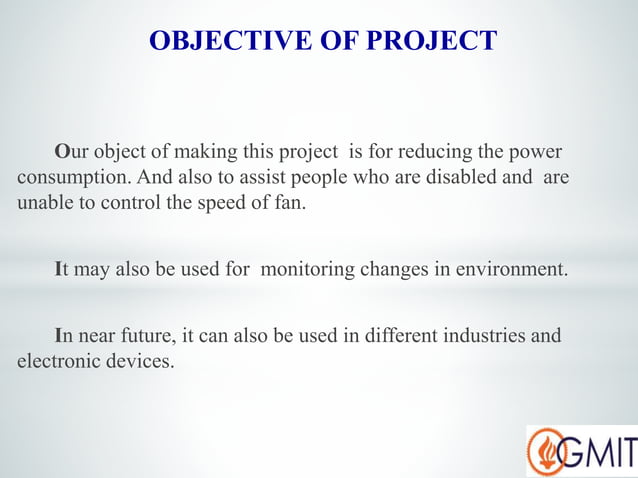 Temperature based fan speed control & monitoring using | PPTX | Home ...