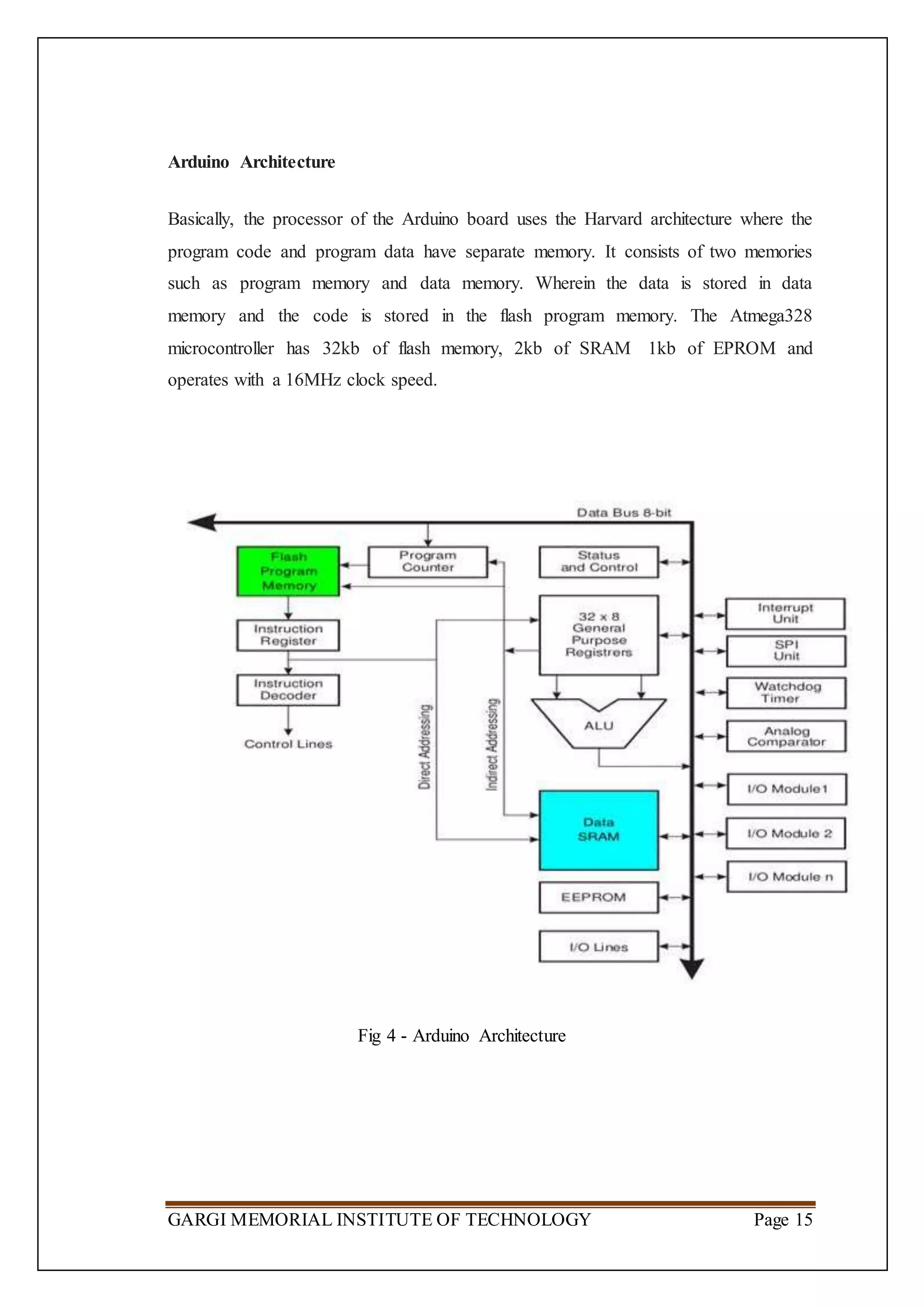 Temperature Based Fan Speed Control And Monitoring Using Arduino Docx