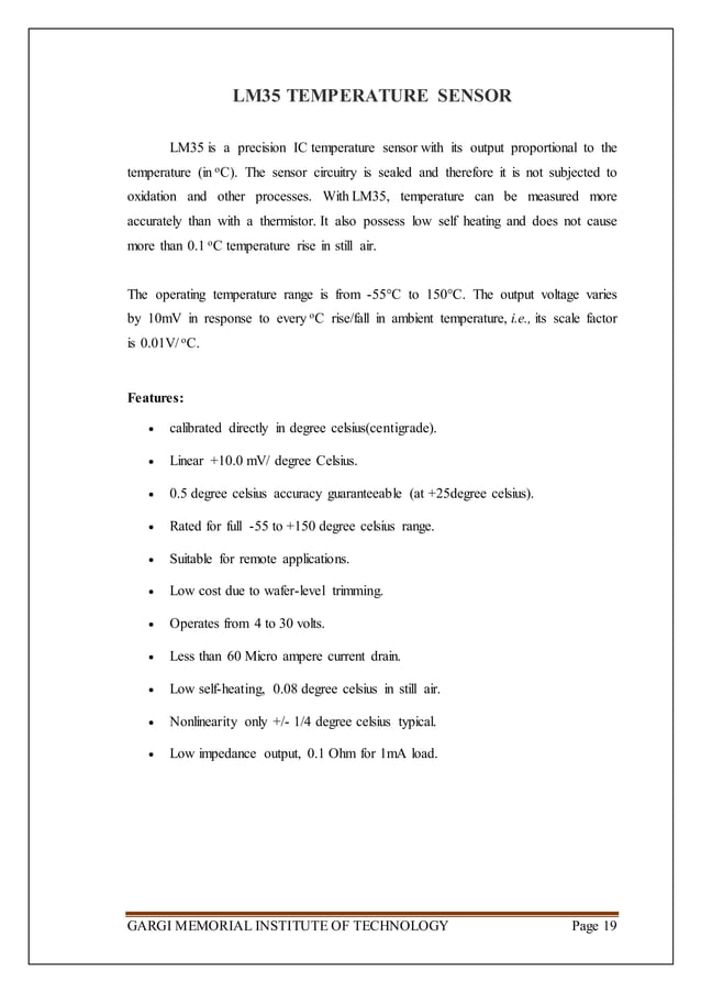 Temperature Based Fan Speed Control And Monitoring Using Arduino Pdf