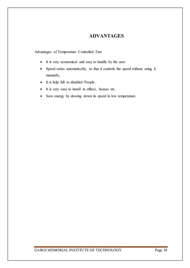 Temperature Based Fan Speed Control And Monitoring Using Arduino Pdf