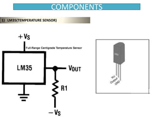 Temperature based speed control of fan using microcontroller | PPTX