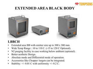 Temperature Black Body calibrator 2020 2021 | PPT