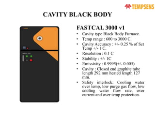 Temperature Black Body calibrator 2020 2021 | PPTX