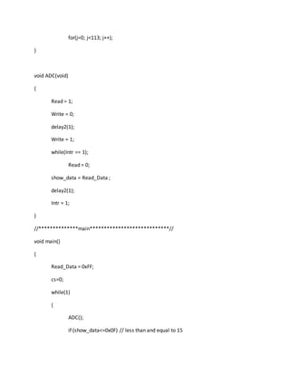 Temperature Control Fan Using 8051 Microcontroller | DOCX