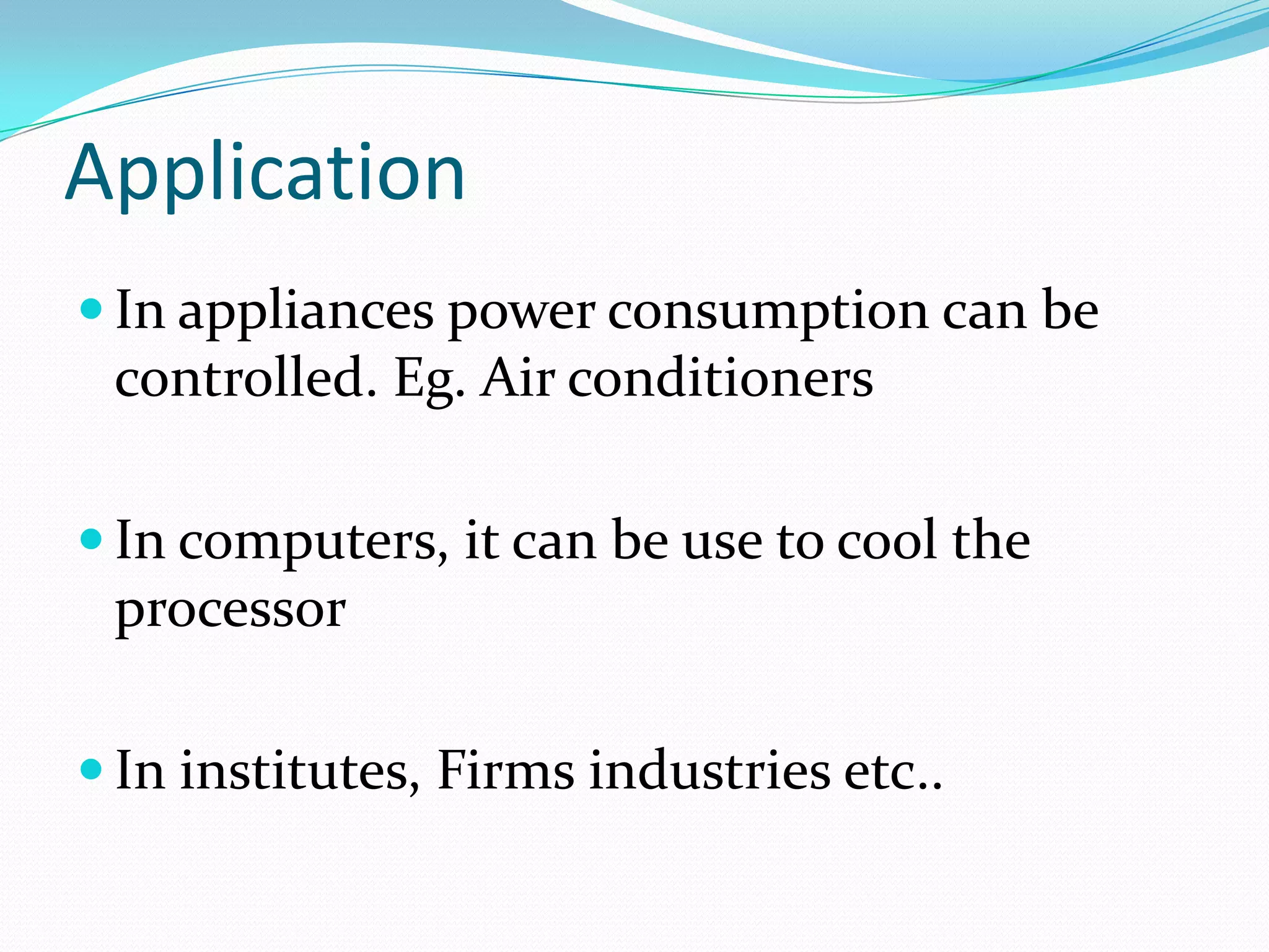 Temperature Controlled Fan | PPTX