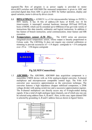 Temperature Controlled Fan Report | DOCX