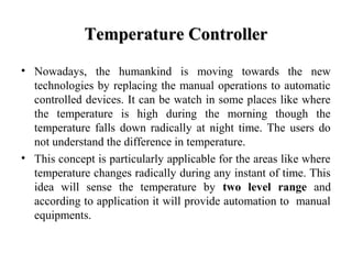 temperature controller | PPT