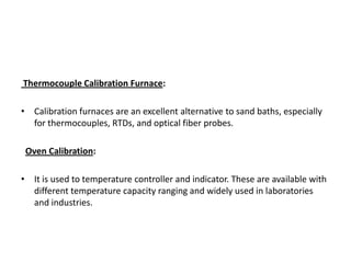 Temperature controller calibration | PPTX
