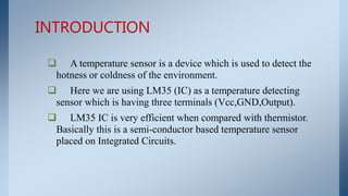 Temperature detection and control | PPT