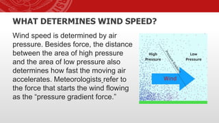 Temperature, humidity and wind relevant to weather | PPTX