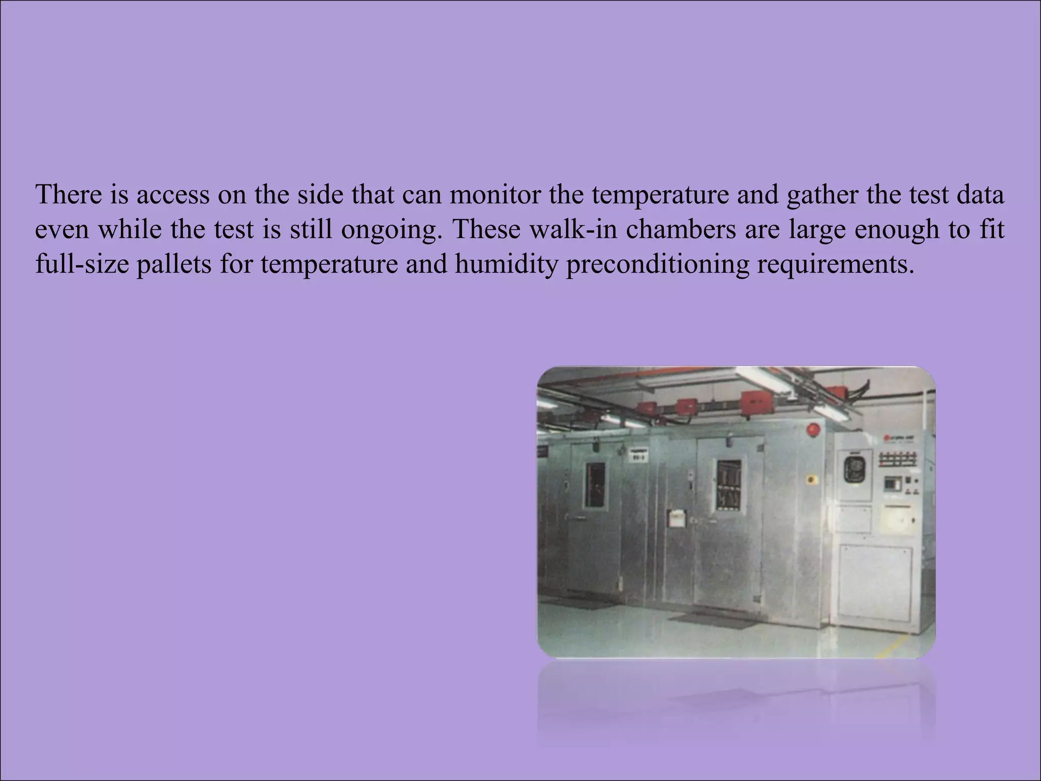 Temperature & Humidity Control Chamber | PPT
