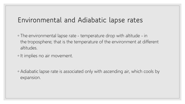 Temperature lapse rates | PDF | Weather | Science