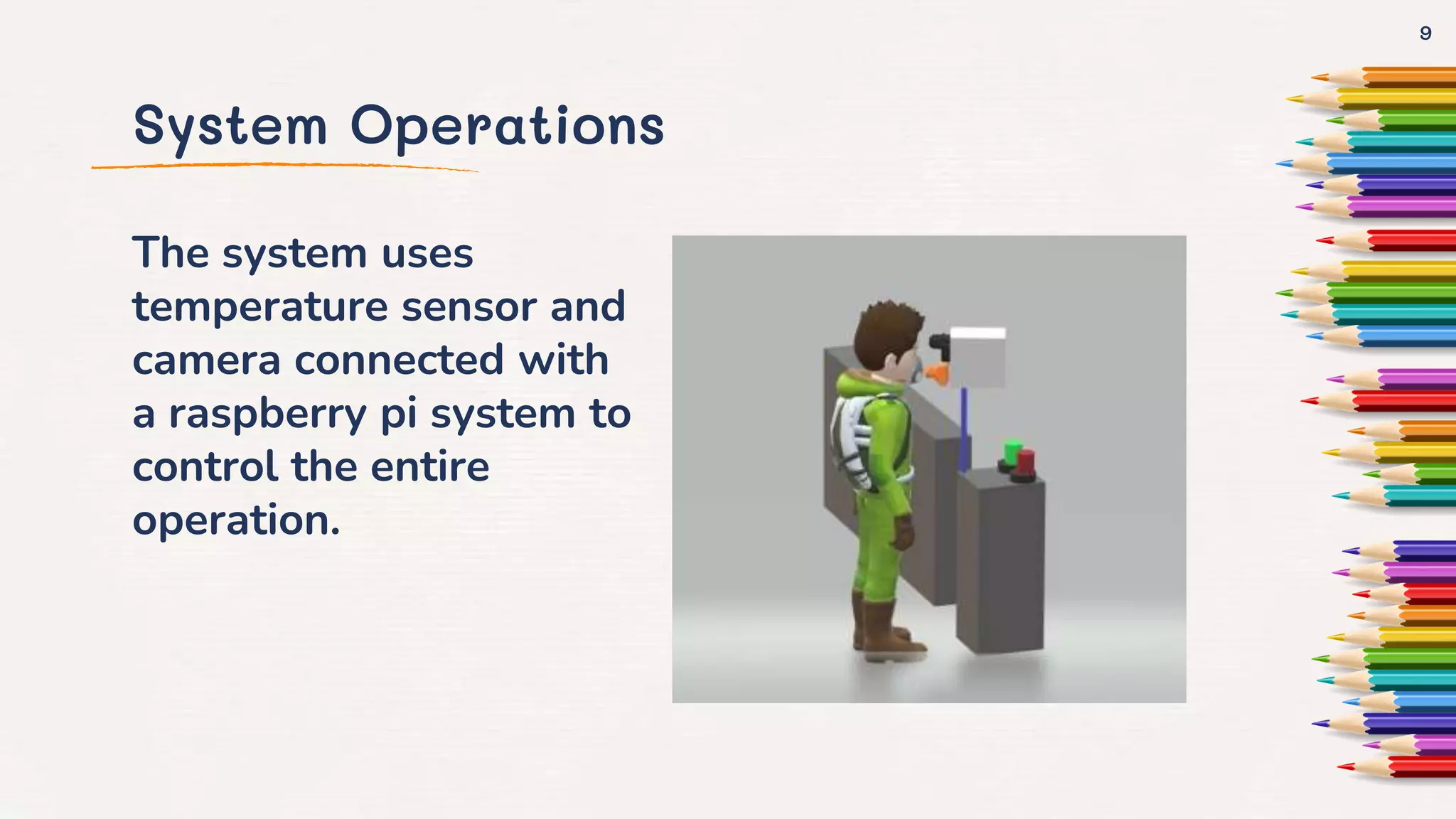 Temperature and Mask Scan Entry System | PPTX