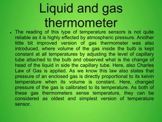 Temperature measurement | PPTX