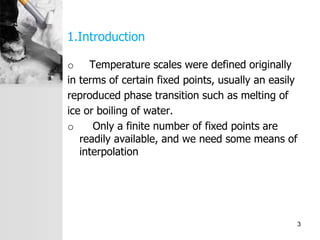 measurement :Temperature | PPTX