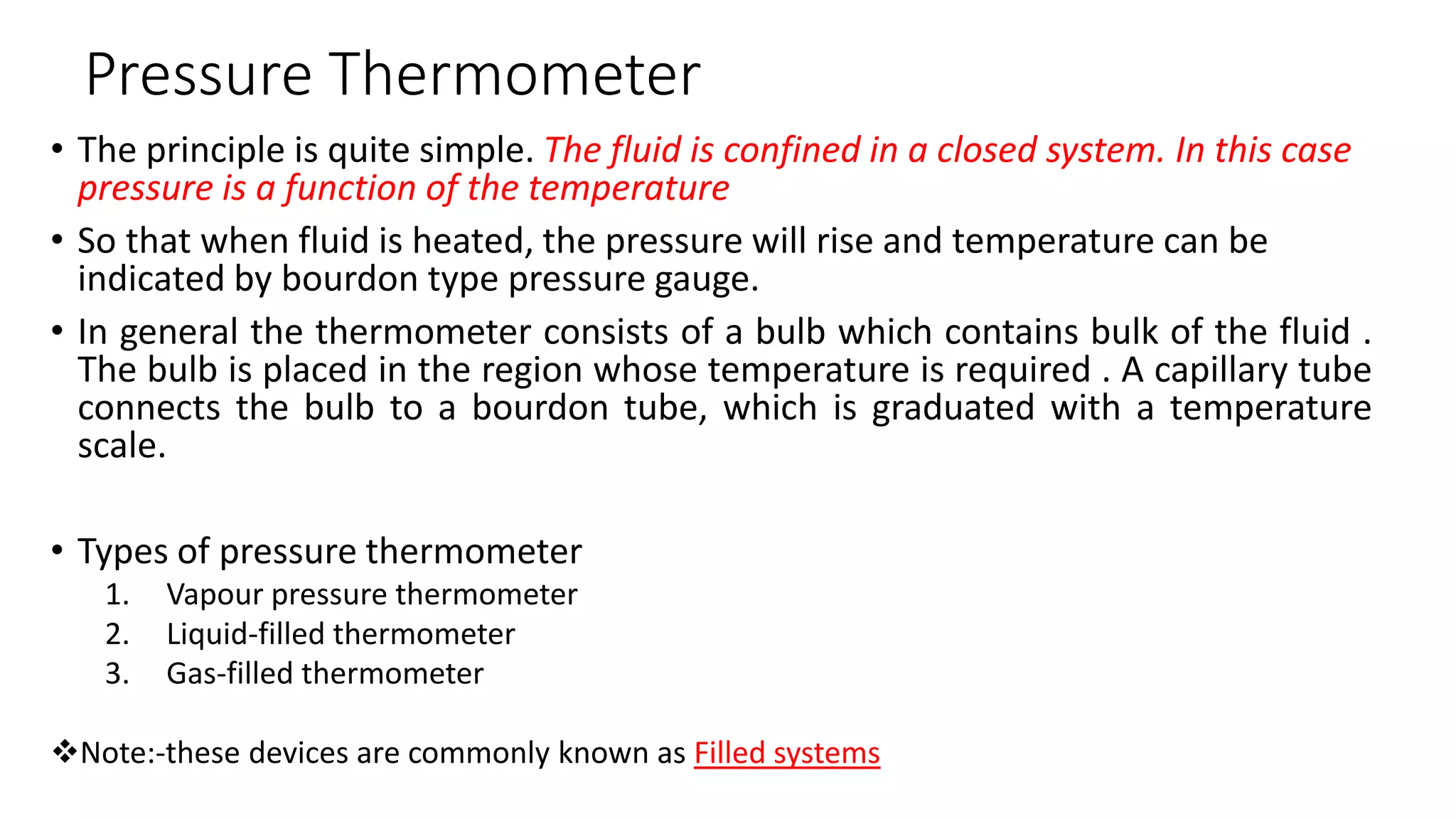 Temperature Measurement | PPTX