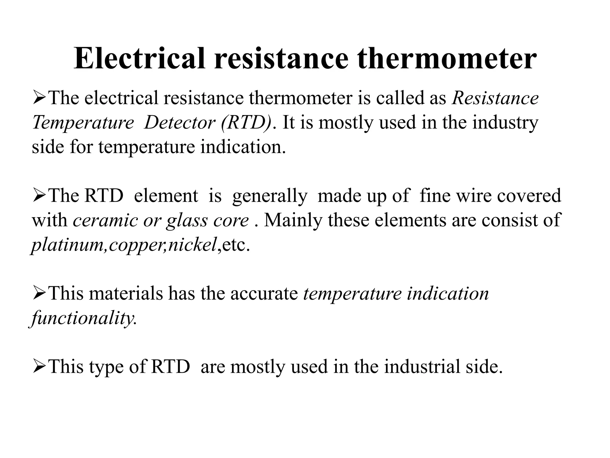 Temperature measurement and control in bioreactor | PPTX