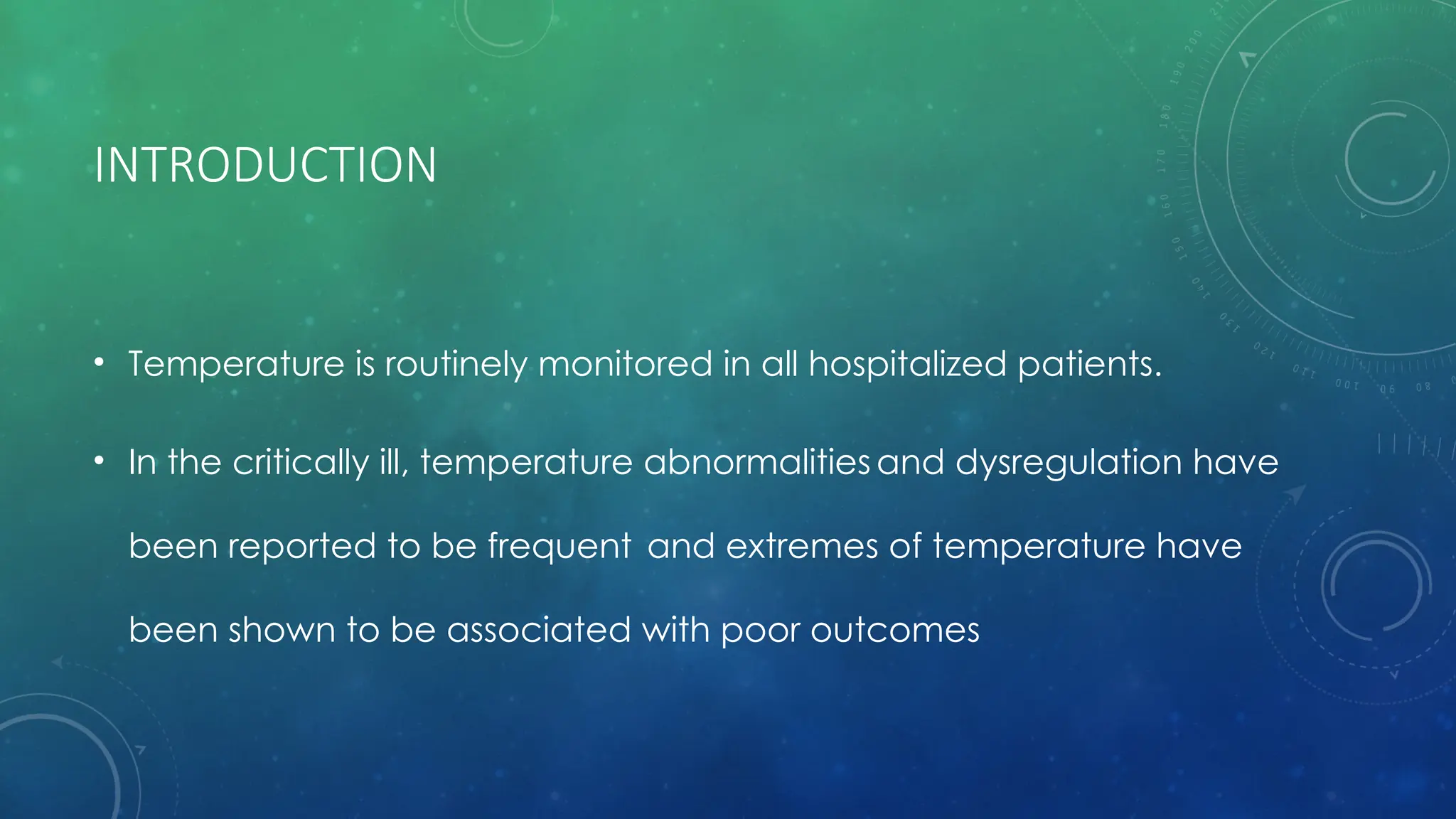 Temperature Monitoring in the Intensive Care Unit.pptx