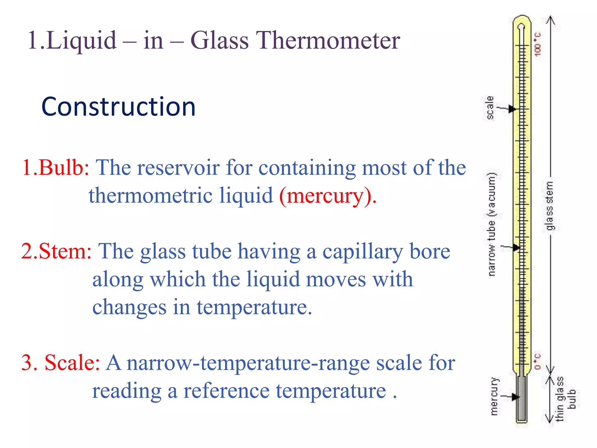 Temperature measurment devices | PPTX