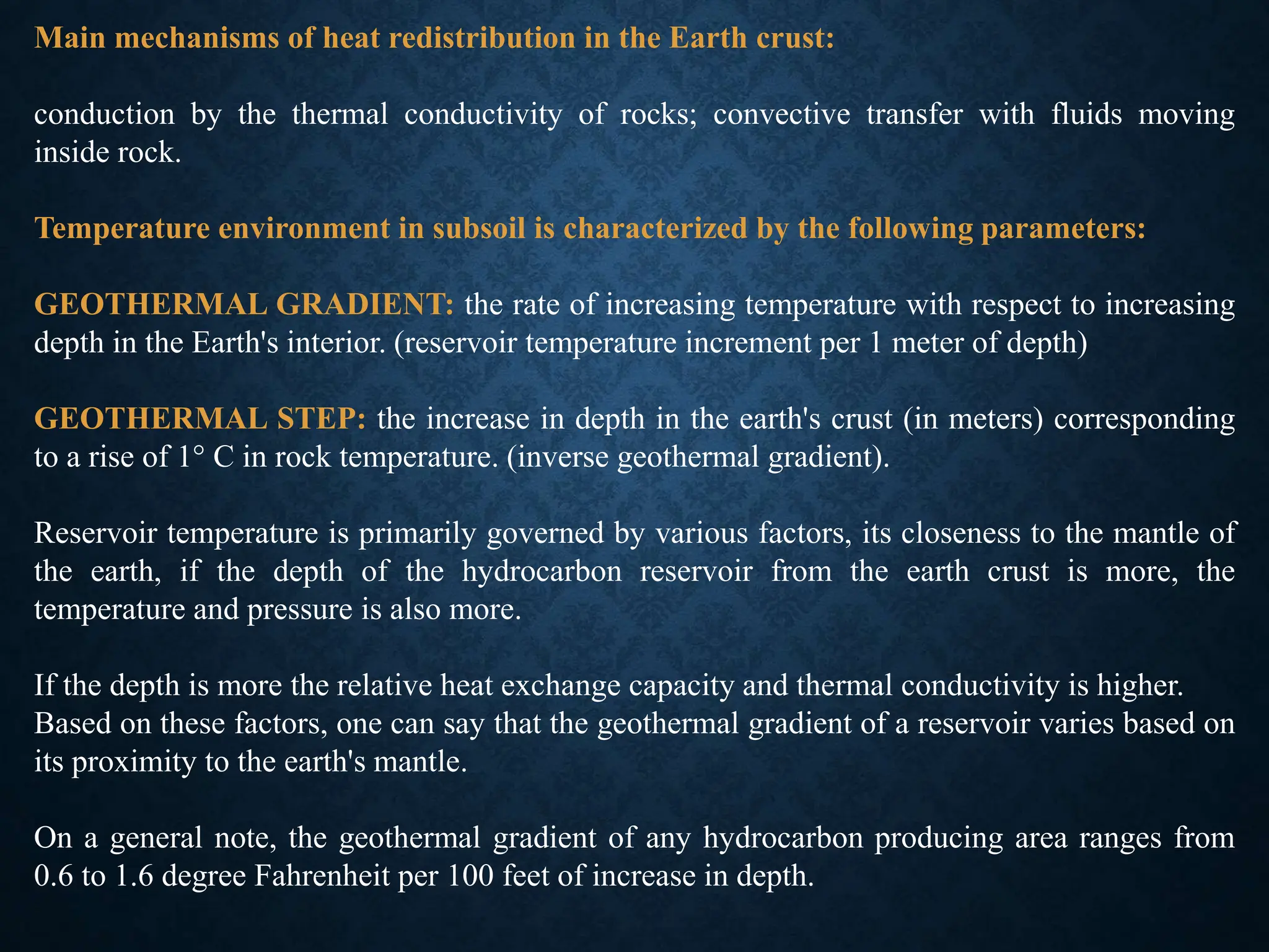 Temperature of reservoir in reservoir engineering .pptx