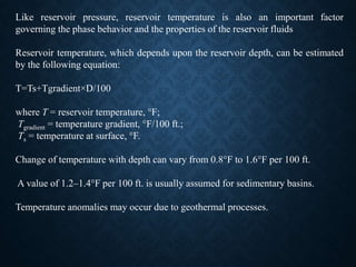 Temperature of reservoir in reservoir engineering .pptx