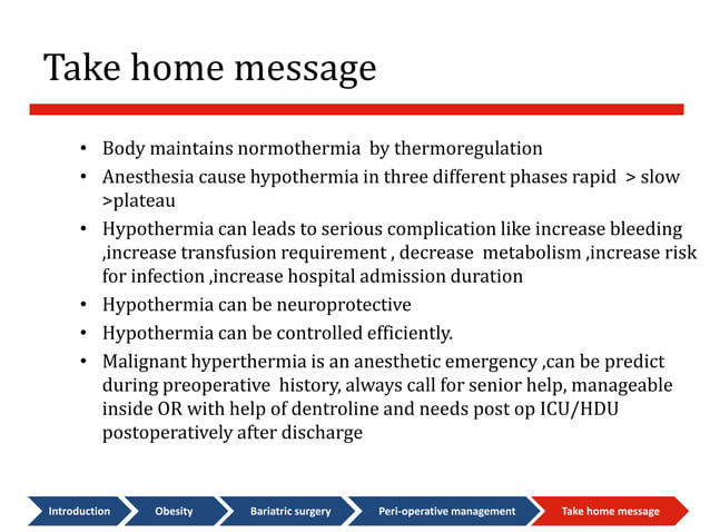 temperature regulation under anesthesia.ppt | First Aid | Injuries