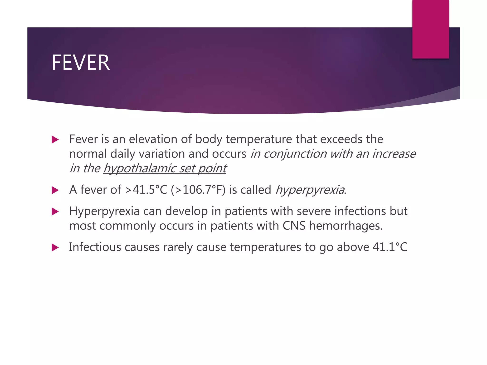 Temperature regulation disorders | PPTX