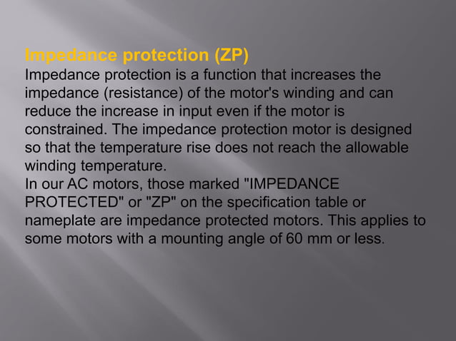 Temperature rise and life of an ac motor javid iqbal sodagar | PPT