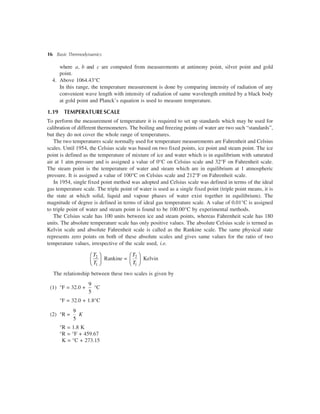 Temperature scale | PDF
