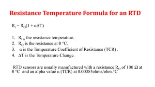 Temperature sensor | PPTX