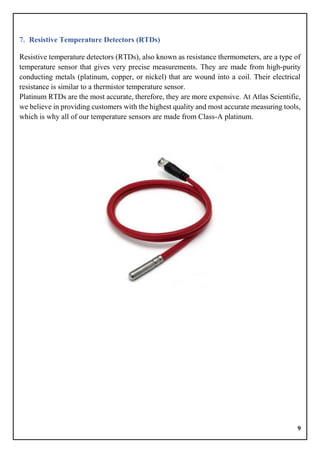 Temperature Sensors | PDF