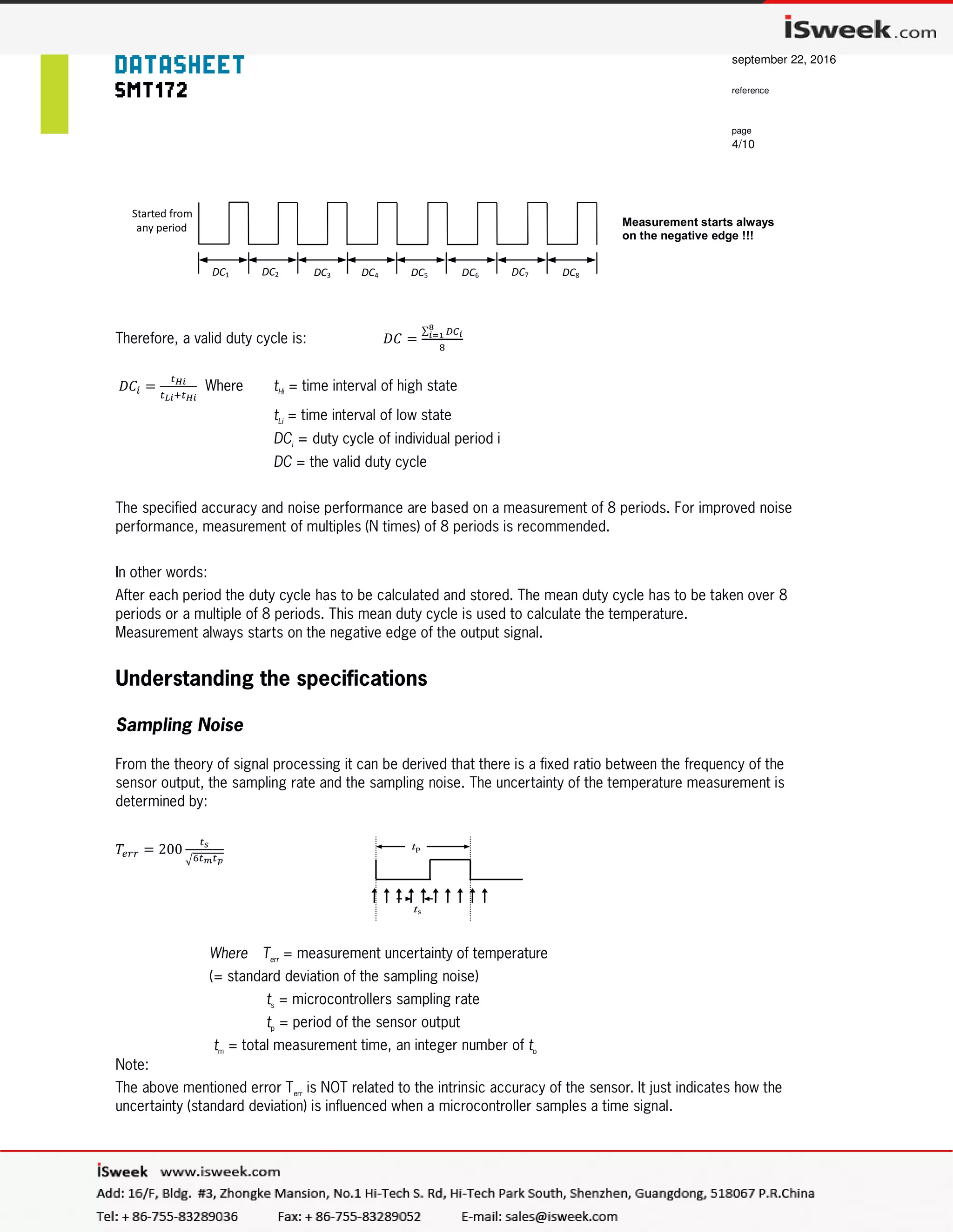 Temperature sensor smt172 | PDF