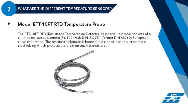 Temperature Sensor & Probe: Types, How It Works, & Applications | PDF