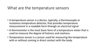 TEMPERATURE SENSORS.pptx