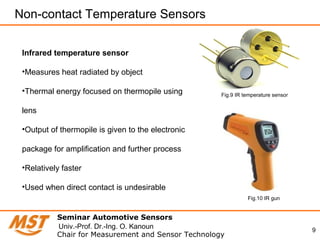 Automotive Temperature sensors | PPT