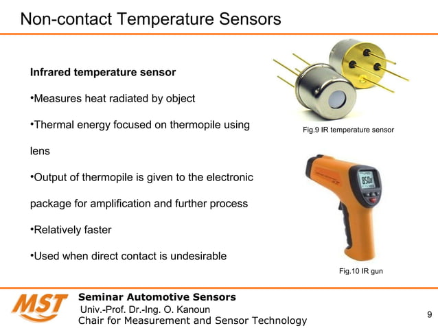 Automotive Temperature sensors | PPT