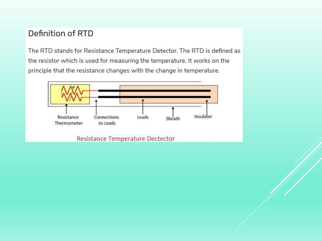 Temperature Sensors PPT by Dr. V. K Thute.pptx | Physics | Science