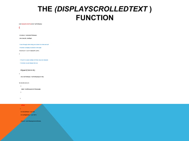 Temperature Sensor with LED matrix Display BY iRFAN QADOOS 9 | PPT