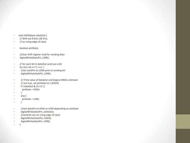 Temperature Sensor With A Led Matrix Display Arduino Controlled Ppt