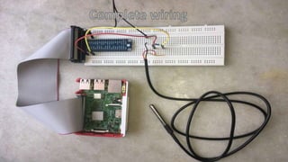 Temperature sensor with raspberry pi | PPTX