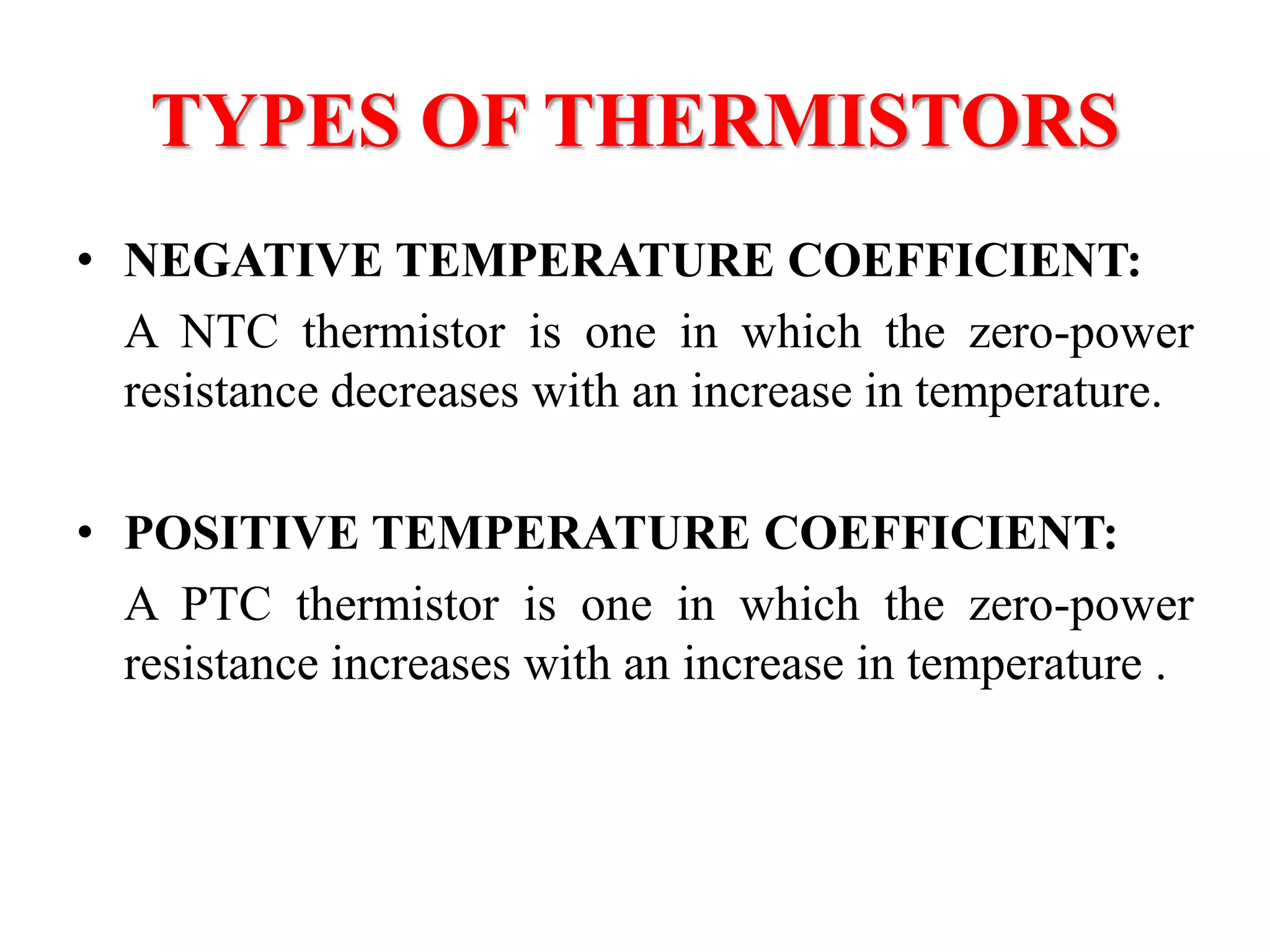 “Temperature Sensors” Thermocouple | Thermistor | Resister Temperature ...
