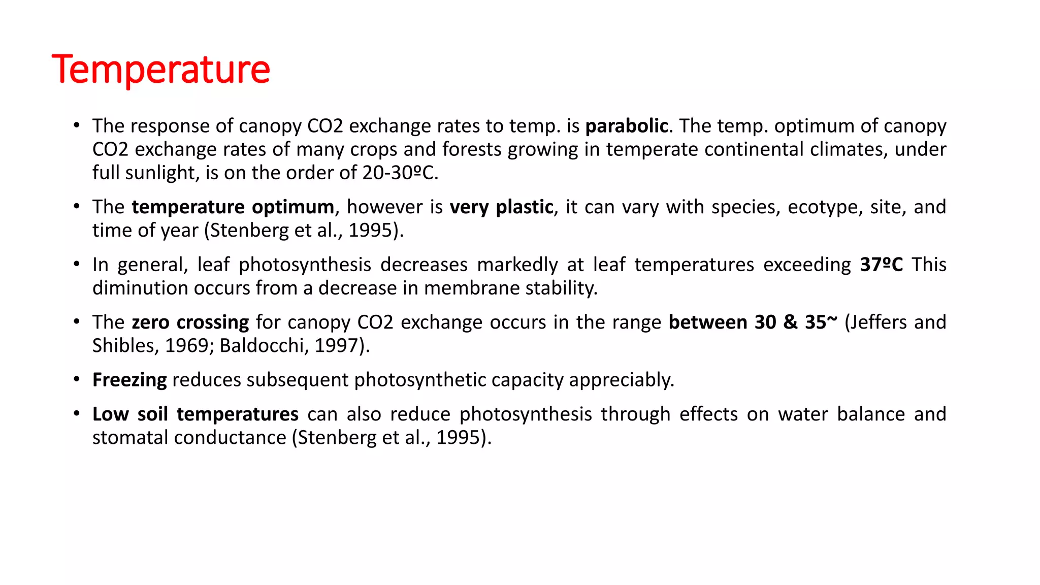 Temperature variation in soil and plant canopy architecture | PPTX