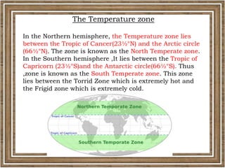 Temperature zones | PPT