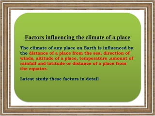 Temperature zones | PPT