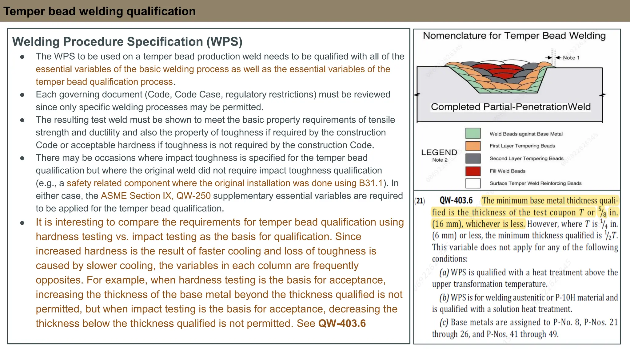 Temper Bead Welding basics and deep understanding | PDF