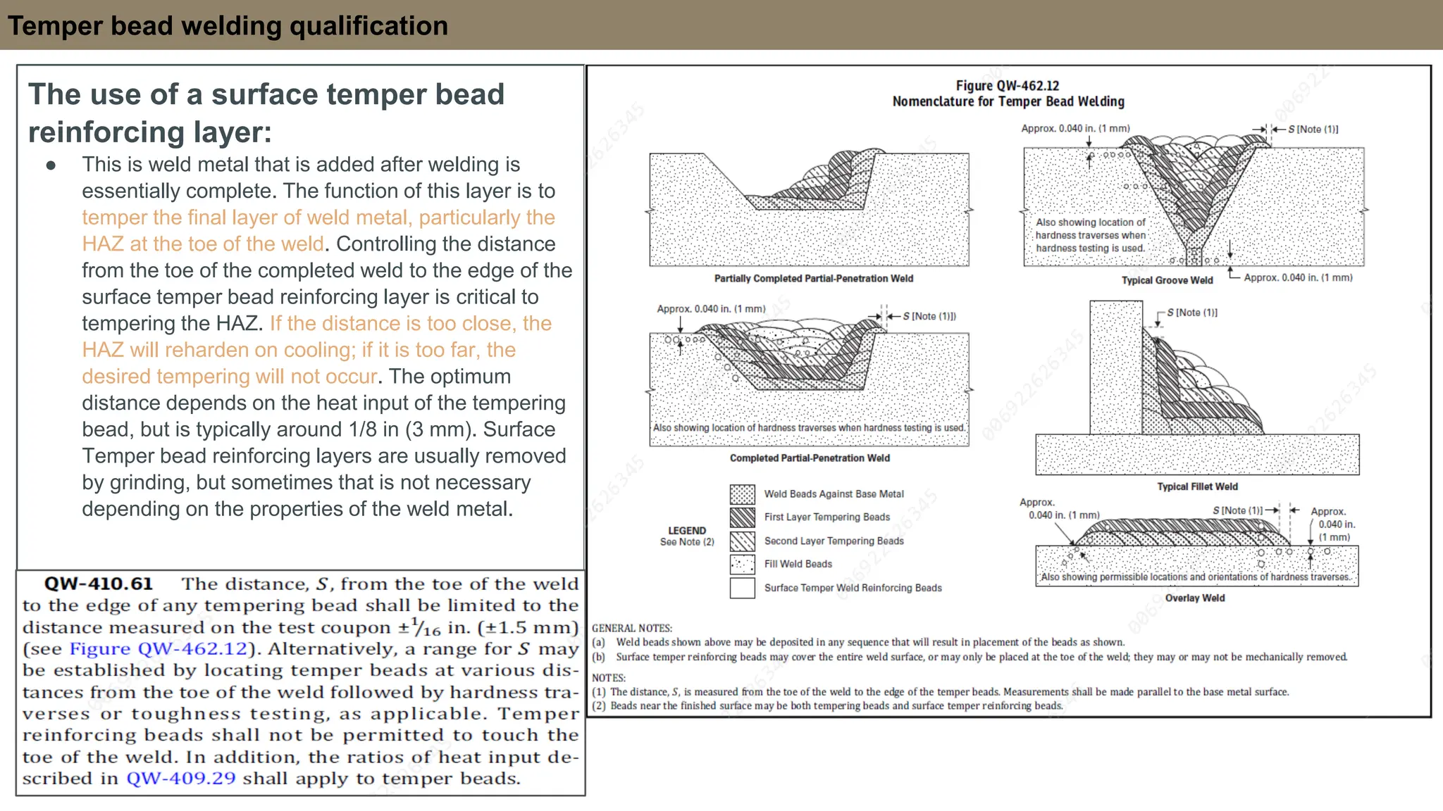 Temper Bead Welding basics and deep understanding | PDF