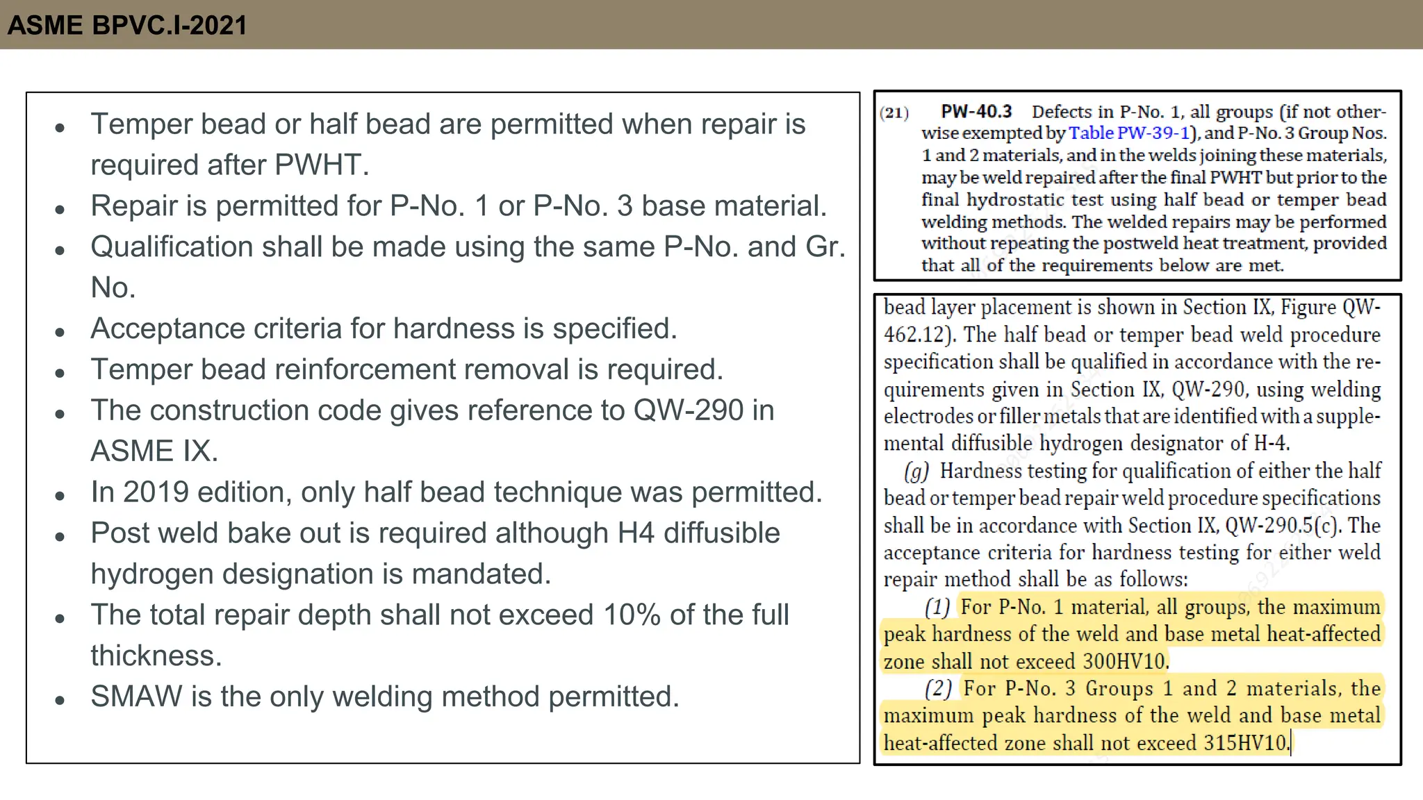 Temper Bead Welding basics and deep understanding | PDF